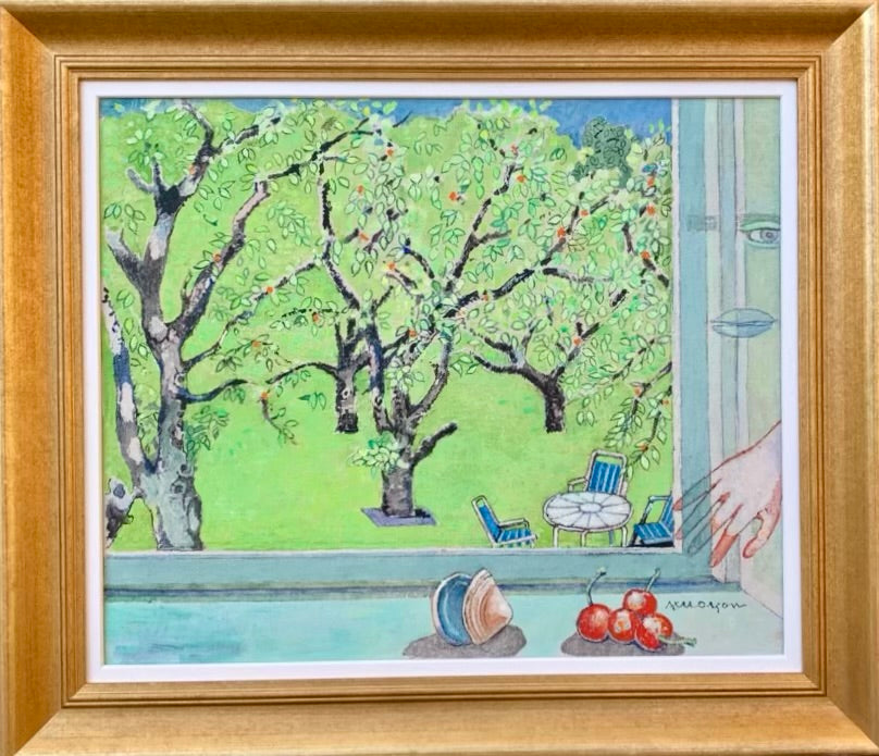 Axel Olson - Sommarträdgård – Melefors