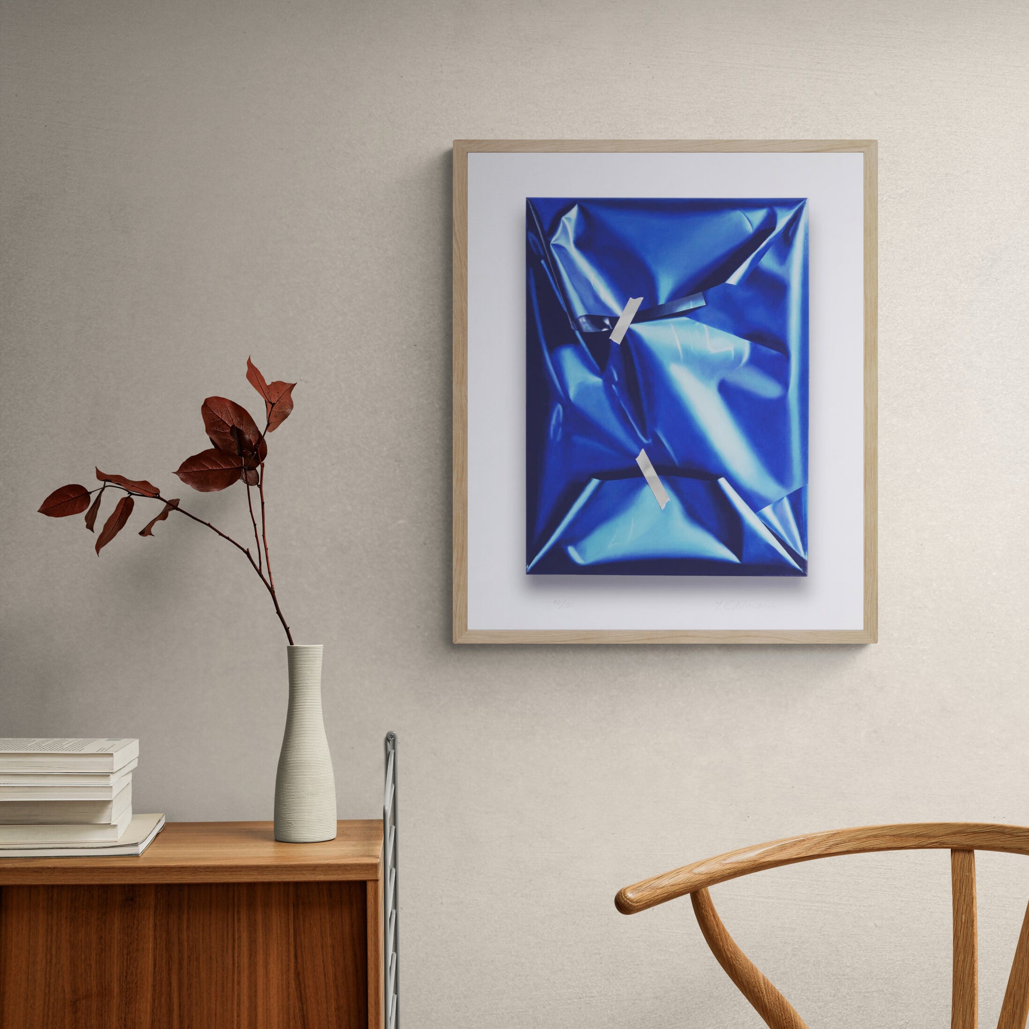 Yrjö Edelmann - Repetitive Sensations of Yves Klein Blue II – Melefors